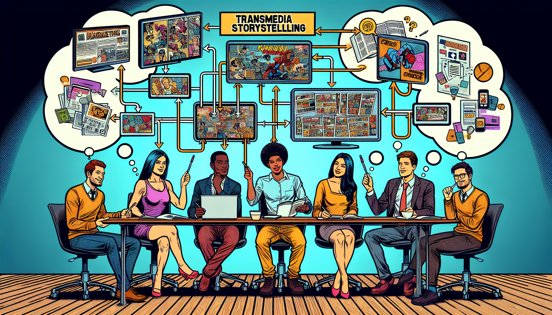 Jak wykorzystać komiksy do transmedialnego opowiadania historii w ...